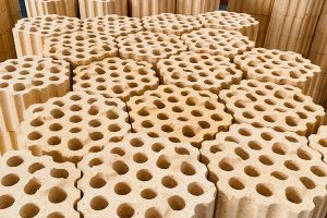 How to lay checker refractory bricks
