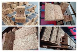 Silica-mullite brick for cement kilns