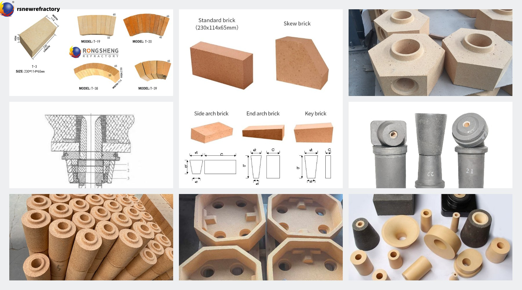 Refractory company provide reractory brick for high temperature klin
